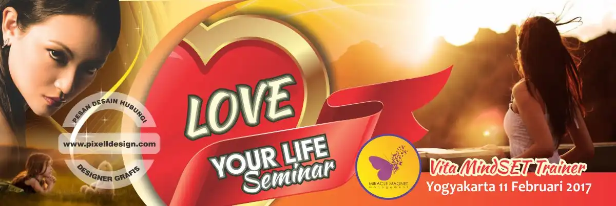 Contoh Banner / Spanduk Seminar yang Creative