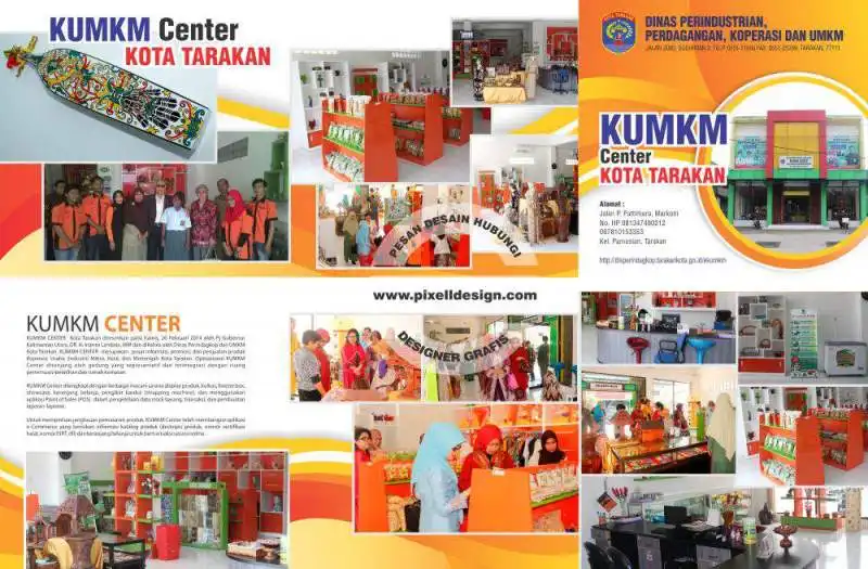 Contoh Brosur Iklan Berbagai UKM Exclusive dan Menarik