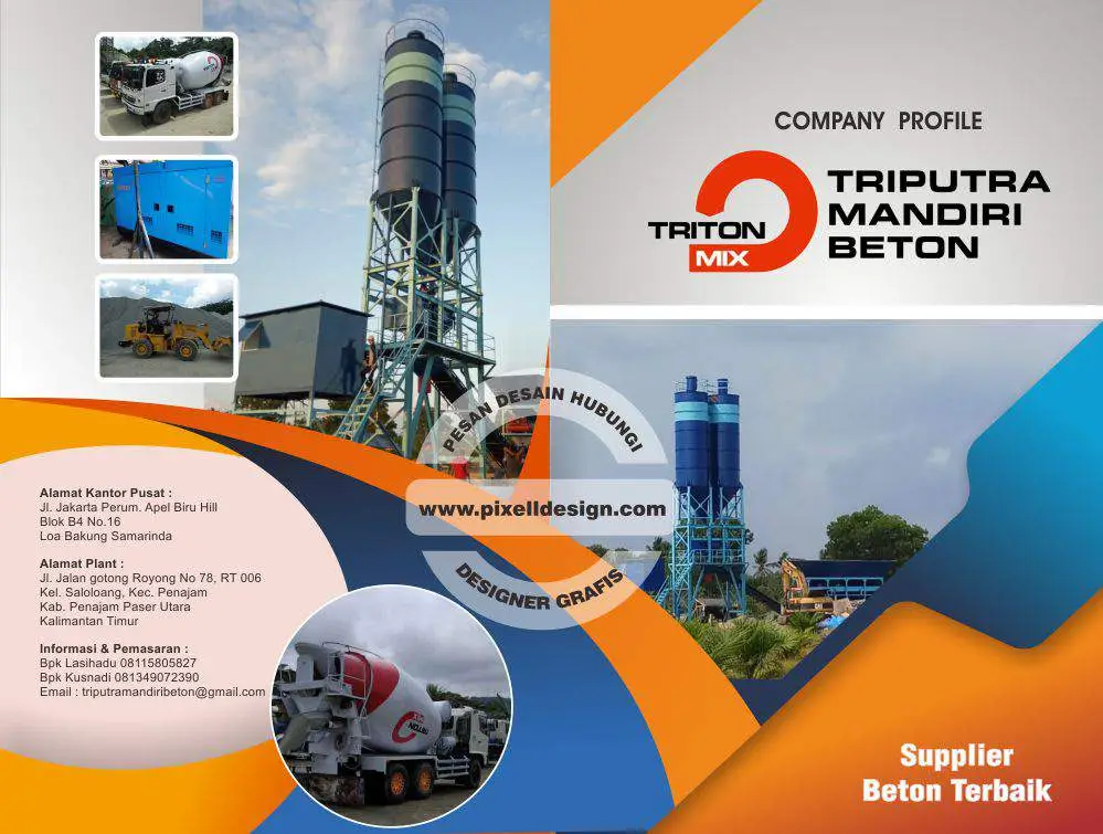 TRIPURA MANDIRI BETON - Desain Company Profile